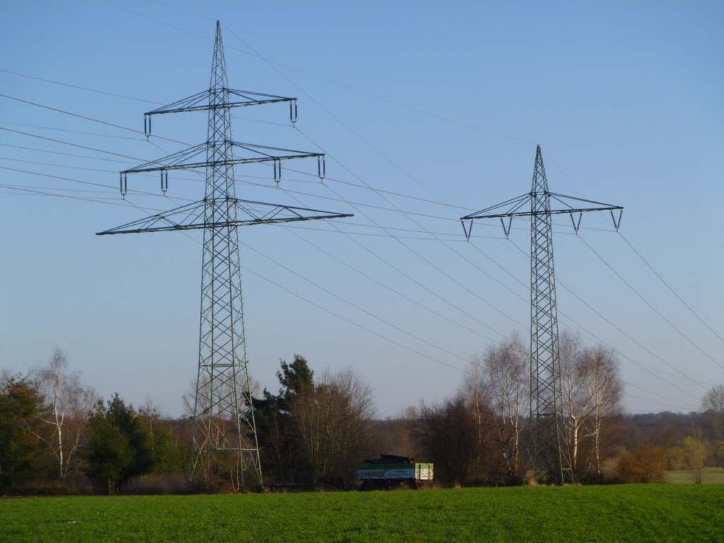 Freileitungen in der Dreieich